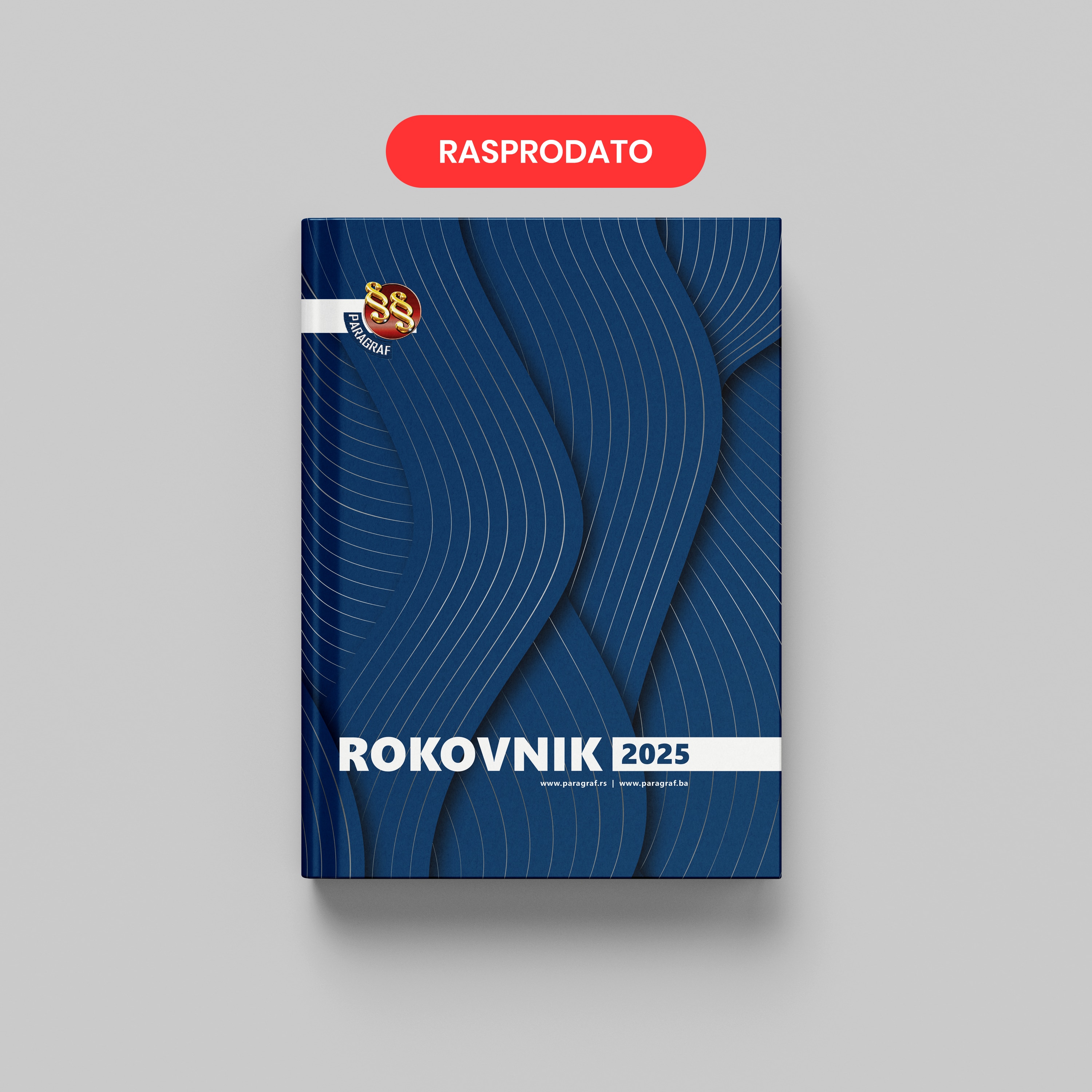 Poslovni rokovnik - NOTES za 2025. za pravnike | Paragraf